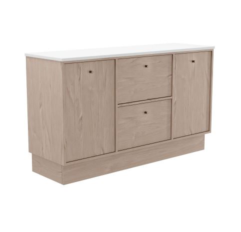 Cierra 1500 Single Bowl Floor Standing Vanity — goodbathco