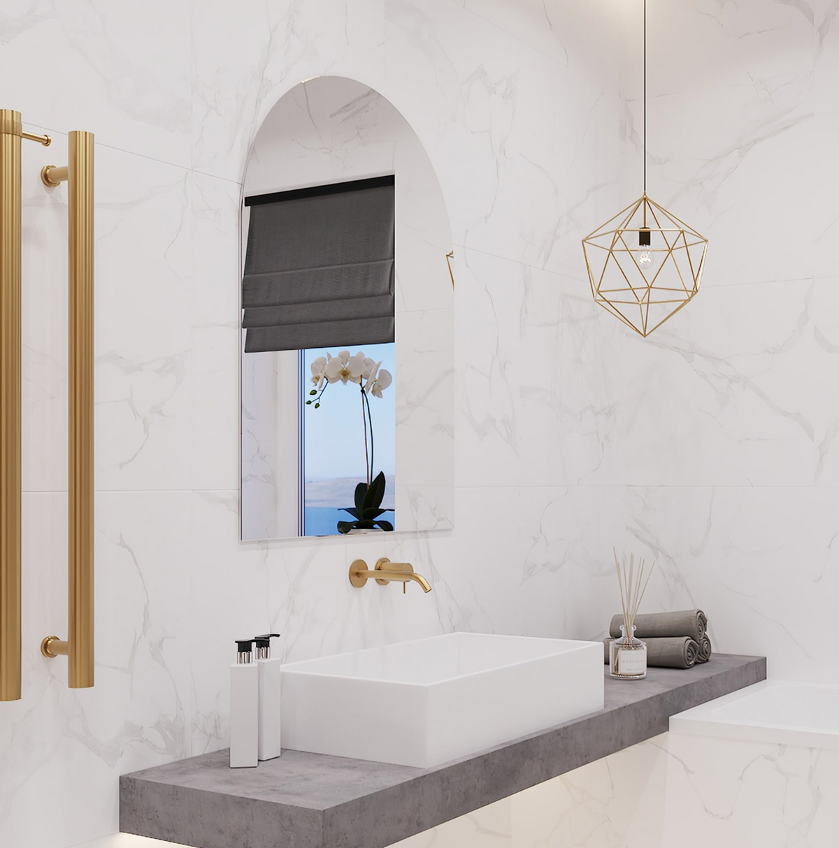 Aspen Arch Mirror — goodbathco