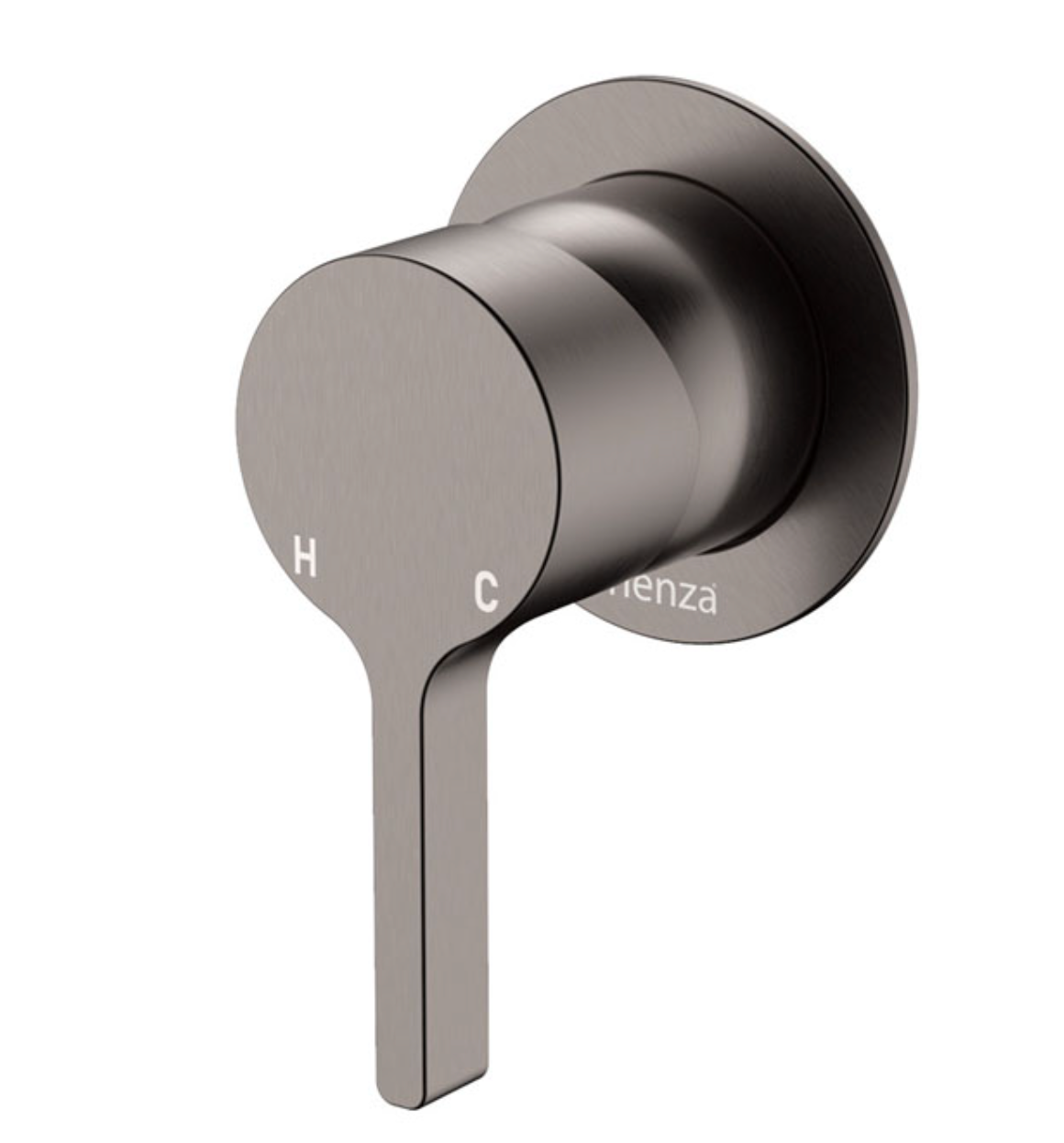 Fienza Sansa Wall Mixer - Gunmetal — goodbathco