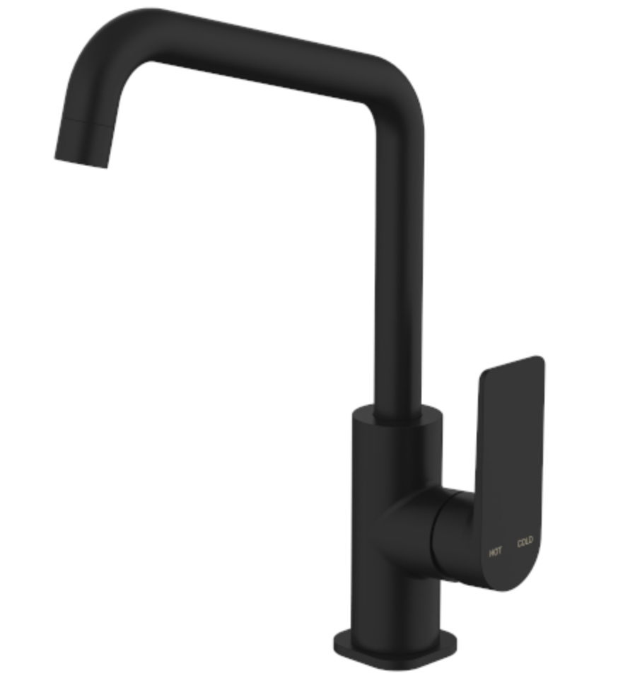 Millennium Jenex Sink Mixer - Matte Black — goodbathco