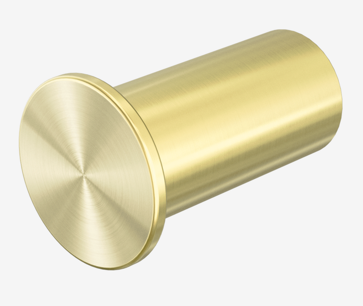 Nero Mecca Robe Hook Slim - Brushed Gold — goodbathco