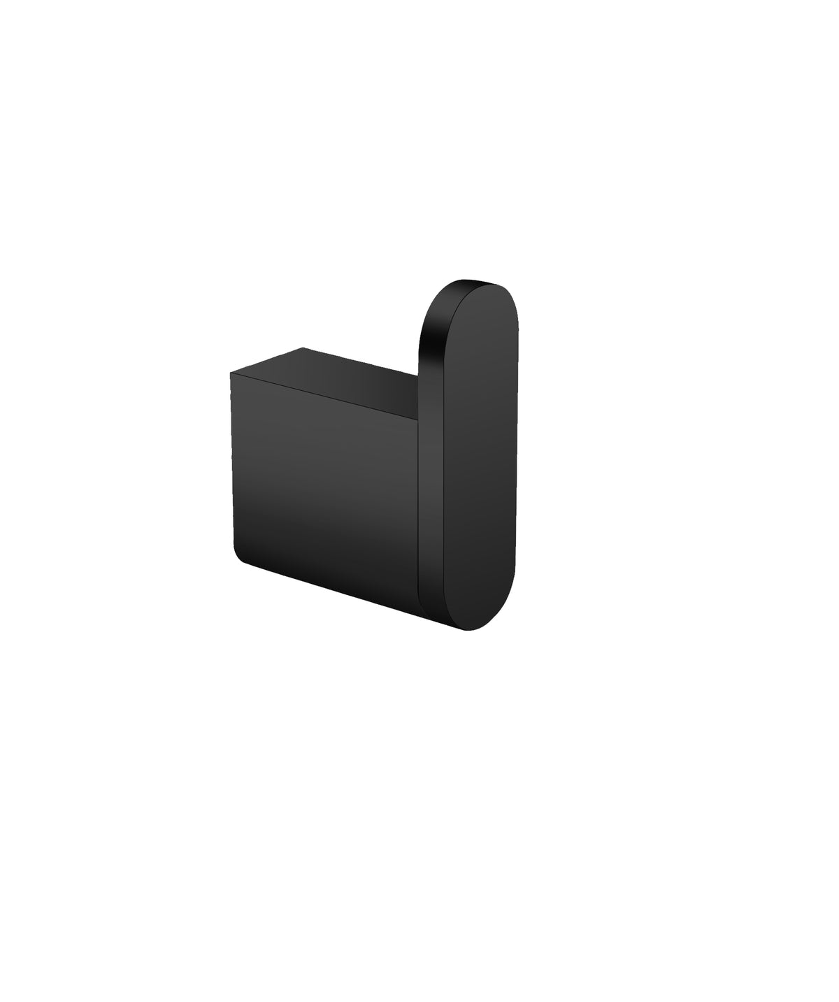 Seima Opus Robe Hook - Matte Black — goodbathco